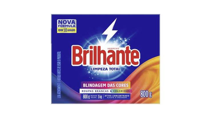 SABAO EM PÓ BRILHANTE CX 800 GRAMAS – CleanX Distribuidora